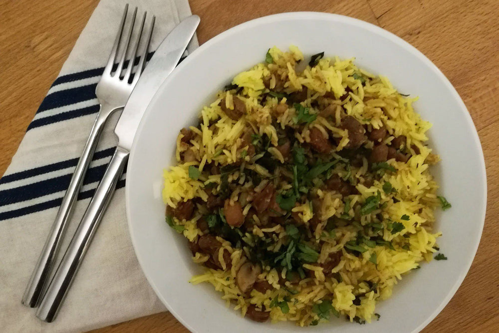 Fava Bean Biryani - Hodmedod's British Wholefoods