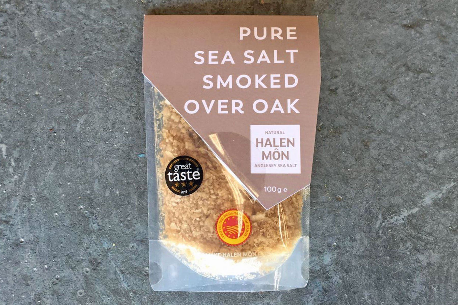Pure White Sea Salt from Wales, Flakes - Hodmedod's British Wholefoods